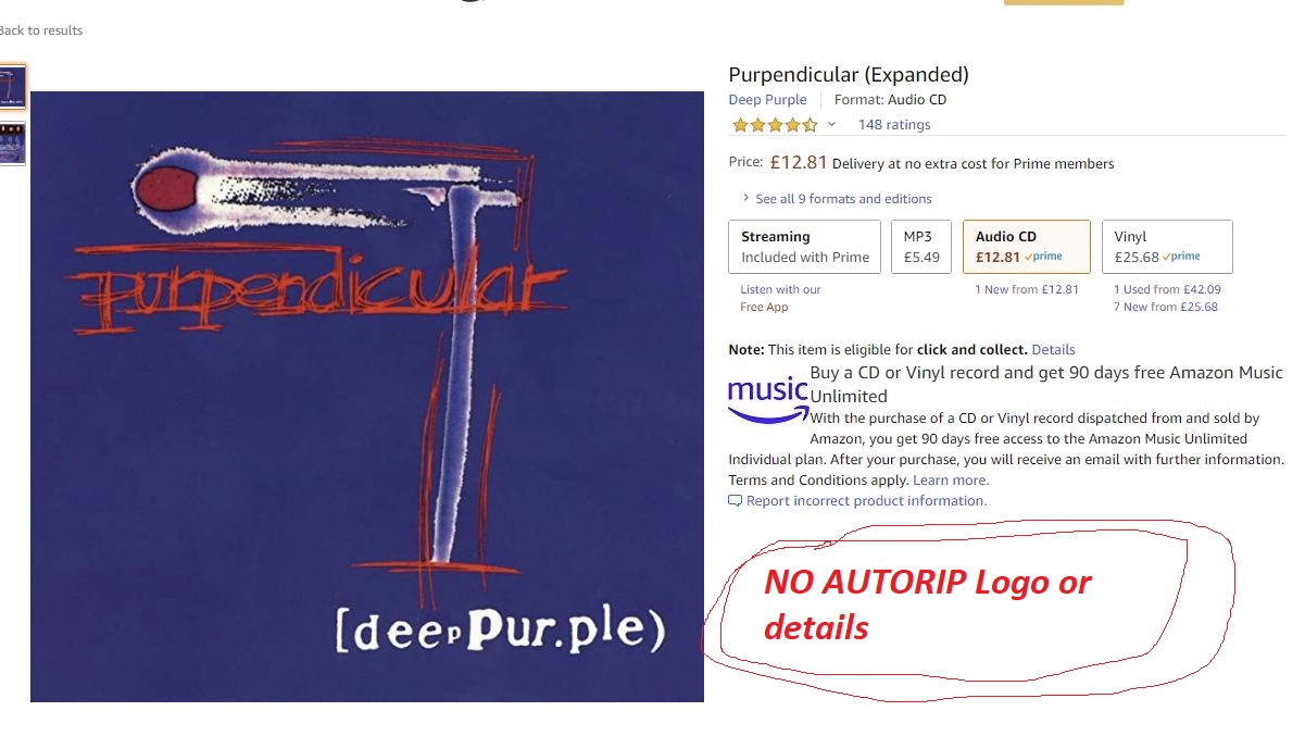 Can anyone tell me what the Auto-rip logo looks like and where it is ...