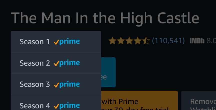 Does a Prime Video subscription include EVERYTHING appearing in Prime ...