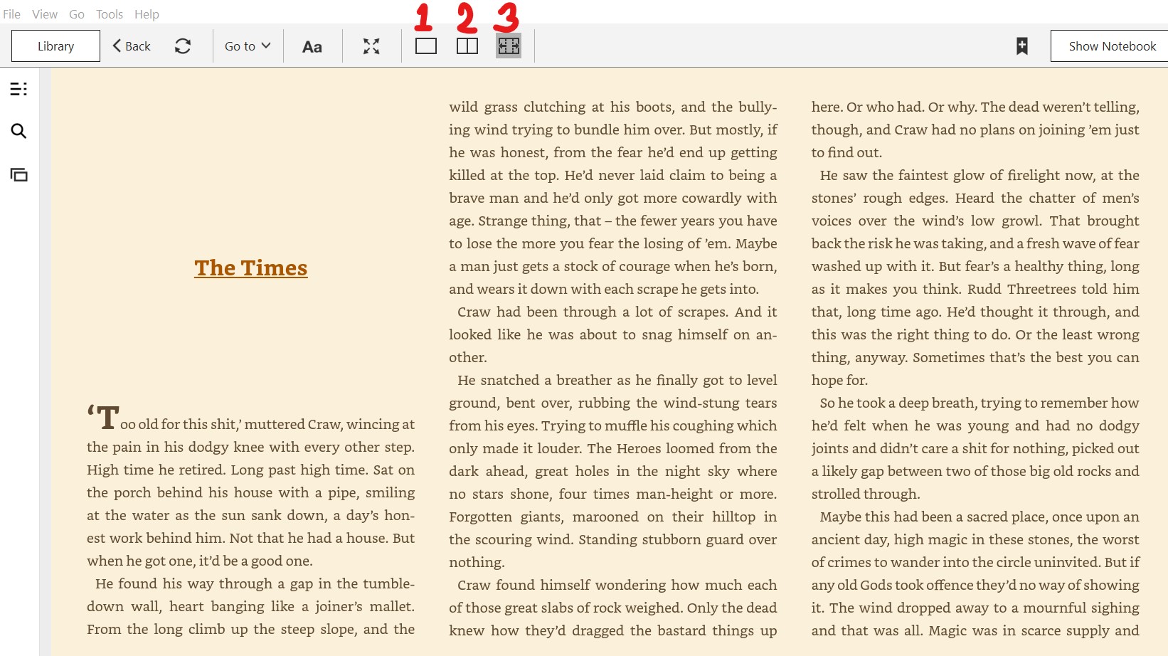 change Page layout style and Font on Kindle on my PC
